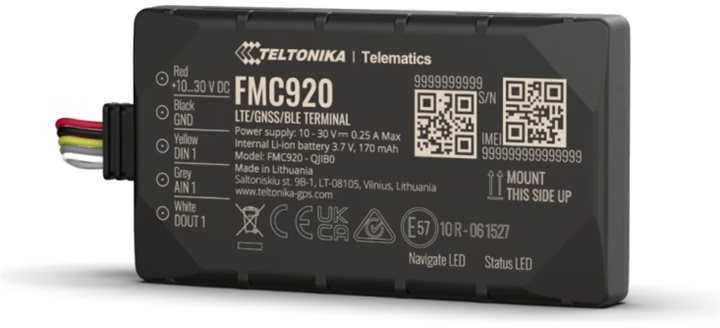 Teltonika Telematics 4G Bluetooth Small GPS Tracker, World Wide market ...