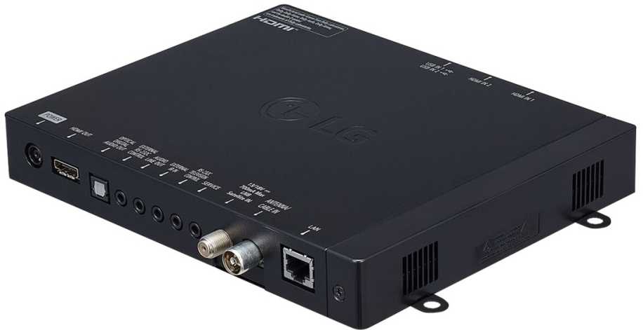 LG STB-6500, webOS, Web Browser, Juodas, Full HD+, 1366 x 768 pikselių ...