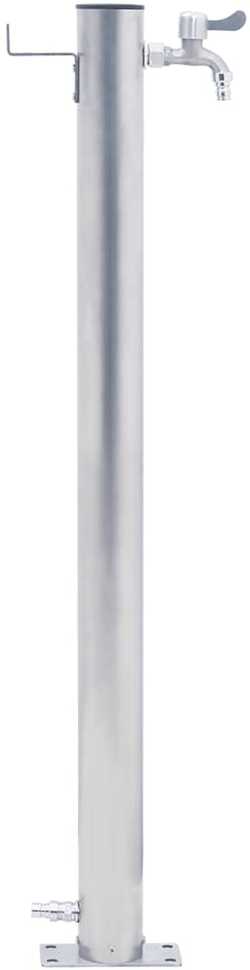 Vandens kolonėlė sodui, 40cm, nerūdijantis plienas, apskrita, modelis ...