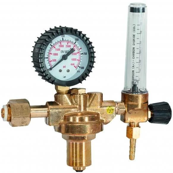 Weldman reduktorius su rotometru CO2, Ar, MIX W21.8x1 / 14, žema kaina ...