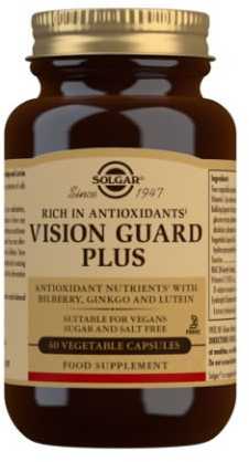 "Solgar Vision Guard Plus" augalinės kapsulės - 60 vnt, modelis ...