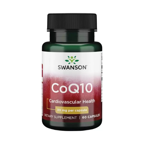Kofermentas Q10, Swanson, 30mg, 60 kapsulių, modelis - SW627, žema kaina | Varle.lt