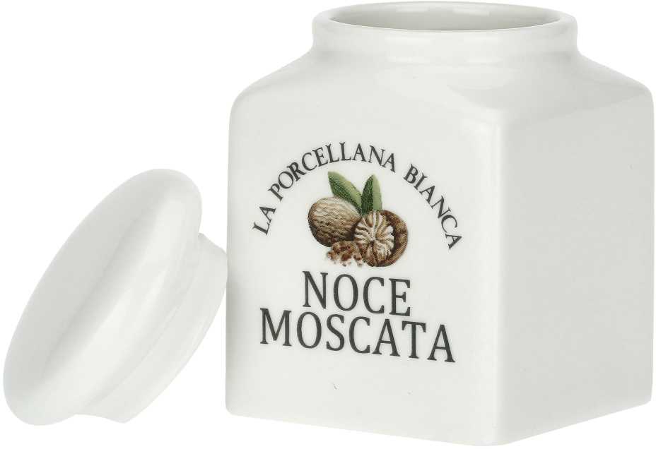 LA PORCELLANA BIANCA CONSERVA Muskato riešuto talpyklė 175 ml, modelis ...