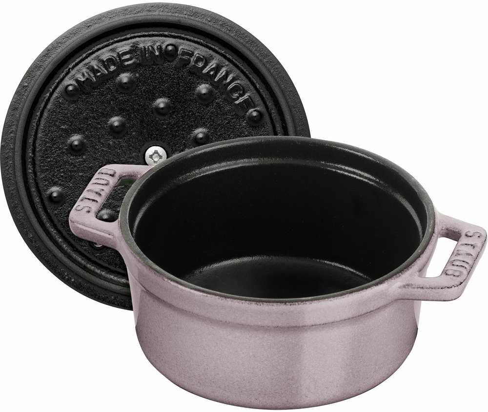 STAUB MINI COCOTTE Mini apvalus ketaus puodas 250 ml, vyšnių žiedai ...