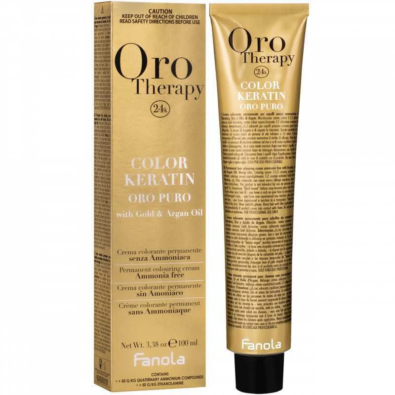 Fanola Oro Therapy Color Keratin Oro Pure 5,606, 100 ml, modelis ...
