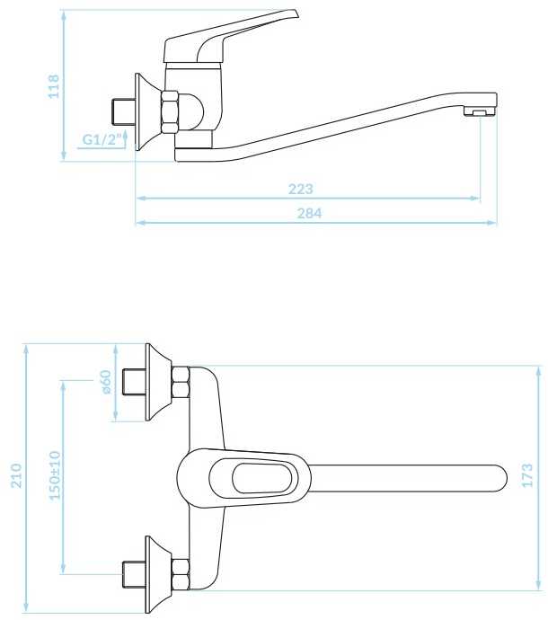Black Red White Sieninis virtuvinis maišytuvas Kuchinox GRACE, BKY_080D, Chrome, žema kaina ...