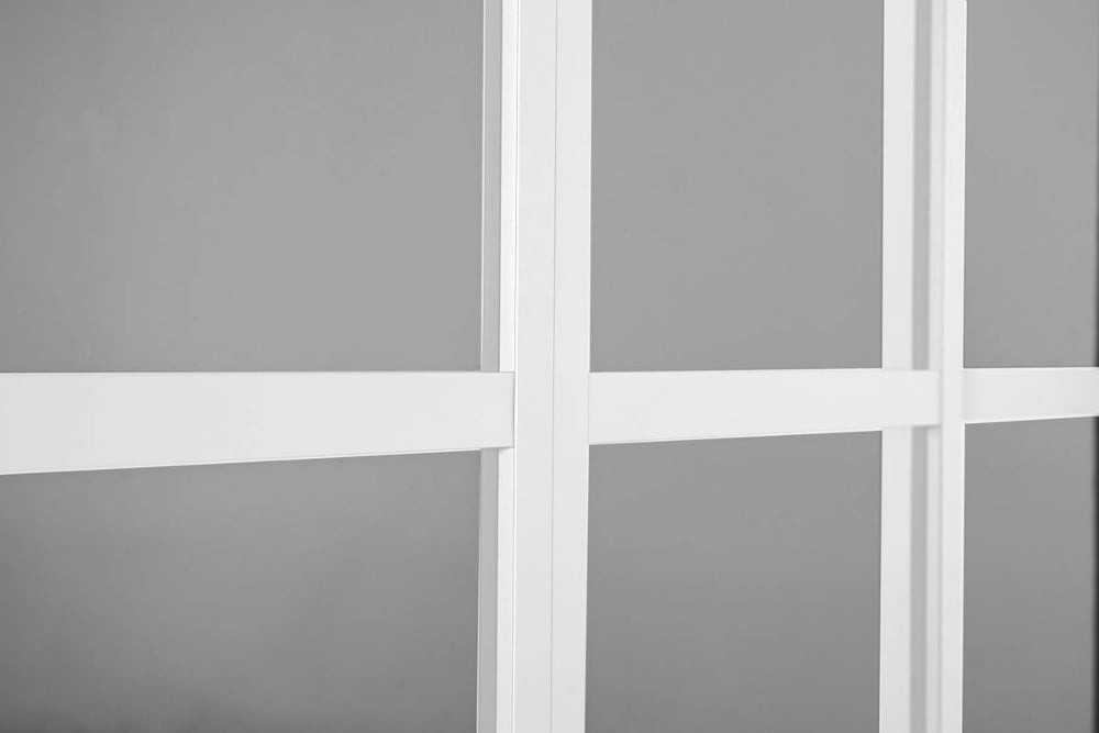 Stumdomos polikarbonatinės durys pavėsinei Pergola PREMIUM 4m, Baltas ...