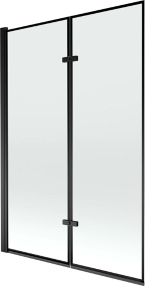 Vonios sienelė Mexen Castor II, Juodas / Juodas frame, 120 x 150 cm ...