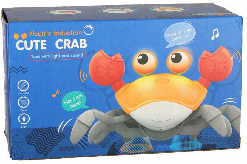 Kidspro Interaktyvus krabų vikšras su garsu geltonas, modelis ...
