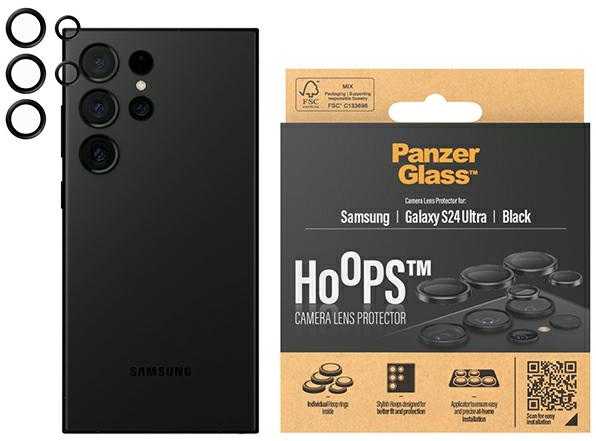 Panzer Glass PanzerGlass Hoops Camera Sam S24 Ultra juoda / juodas 1209 ...