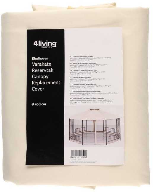 4Living Lauko pavėsinės stogas, Spalva: Ecru, modelis - 314749, žema ...
