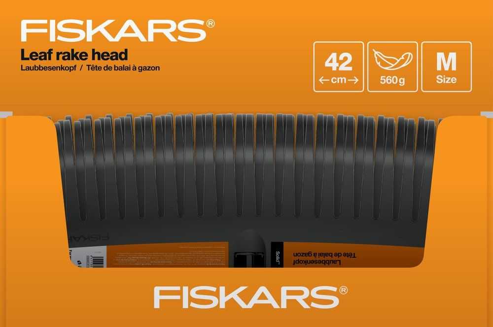Fiskars Solid serijos grėblio galva „M“ (be koto), modelis - 1063089, žema kaina | Varle.lt
