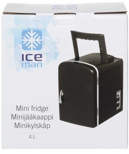 Iceman Mini fridge cool and heat 4 L, modelis - 611929, žema kaina ...