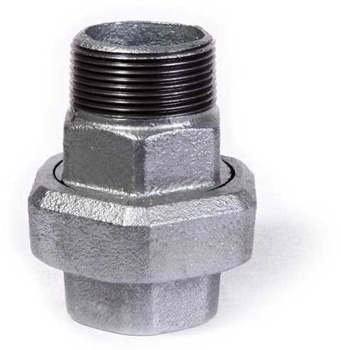 Jungtis G 331D, 1 / 2", vidinis ir išorinis sriegis, cinkuota, žema kaina | Varle.lt