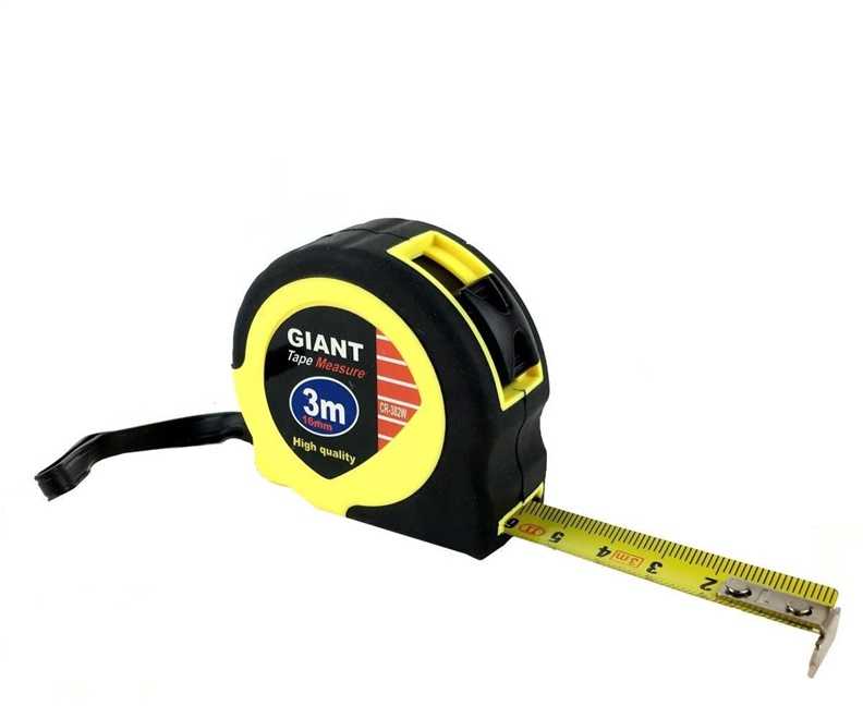 Ruletė Giant 382W, 3 m, 16 mm, modelis - 382W_3M_16MM, žema kaina ...