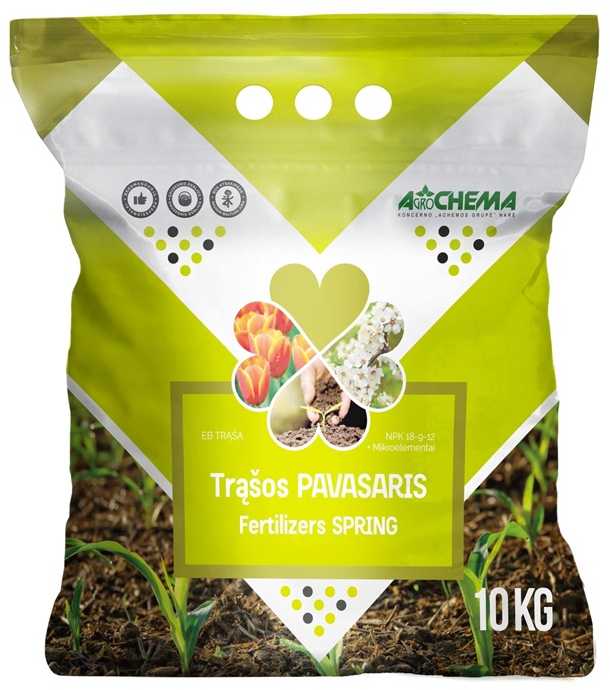 Trąšos Agrochema Pavasaris, 10 kg, žema kaina | Varle.lt