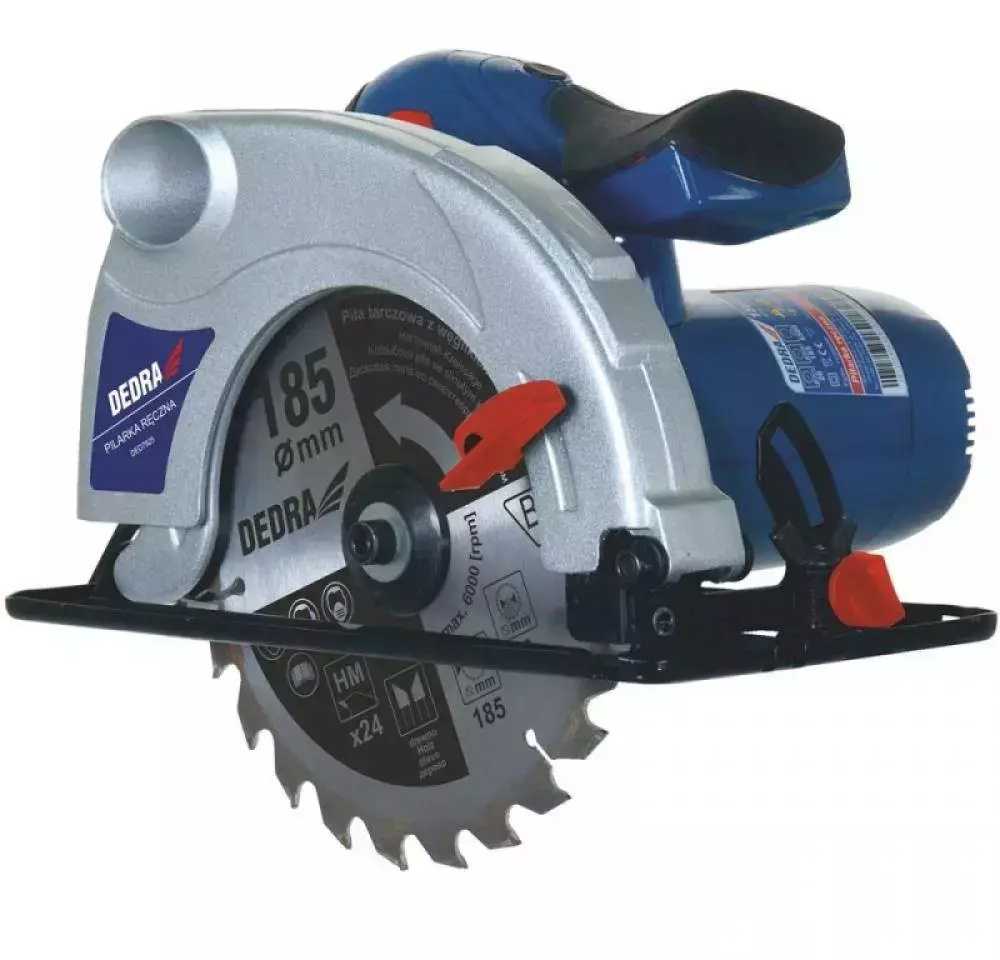 Dedra Elektrinis diskinis pjuklas 1500W 185mm max66mm, modelis ...