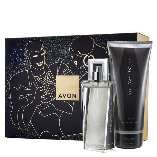 Avon Attraction for Him gift set for men, žema kaina | Varle.lt