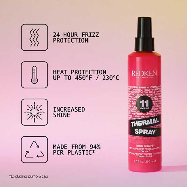 Redken Thermal Purškiklis 11 Iron Shape, 250 ml, modelis - W2S ...