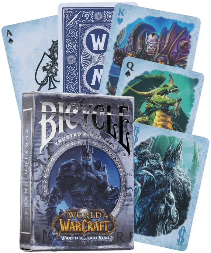 Bicycle World of Warcraft Cards Wrath of the Lich King žaidimo kortos ...