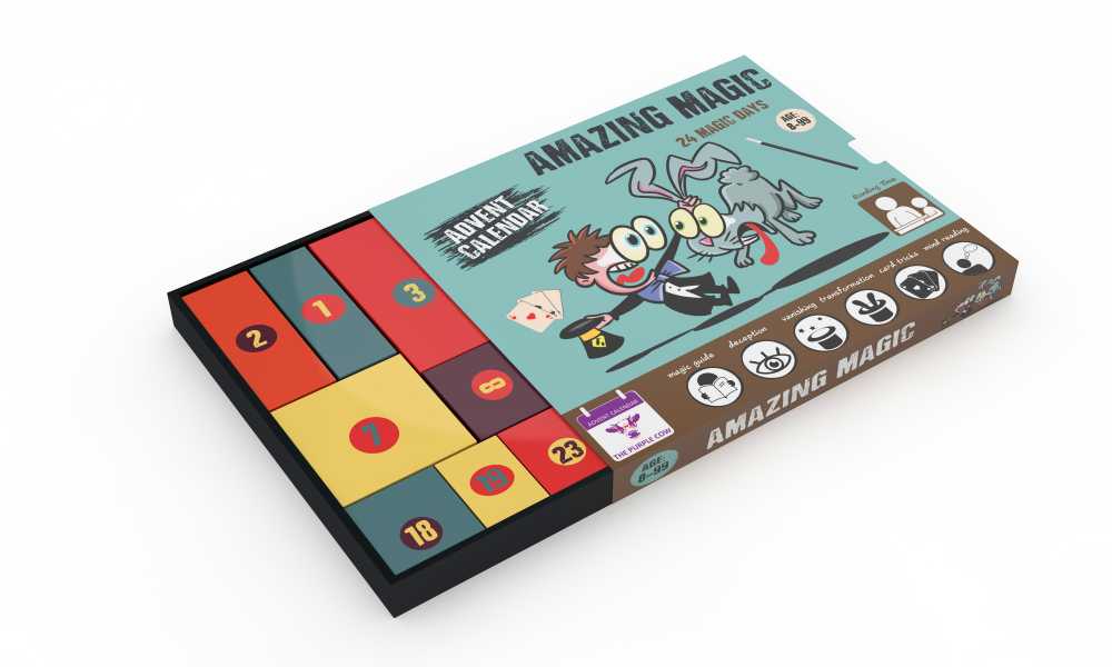 PURPLE COW advento kalendorius Amazing Magic, 8329, žema kaina | Varle.lt