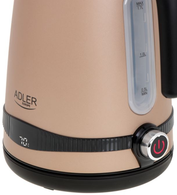 Adler | Virdulys | AD 1295 | Electric | 2200 W | 1.7 L | Nerūdijantis ...