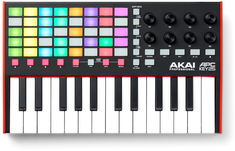 AKAI APC Key 25 MK2 – Ableton Live valdiklis, modelis - APCKEY25MK2 ...