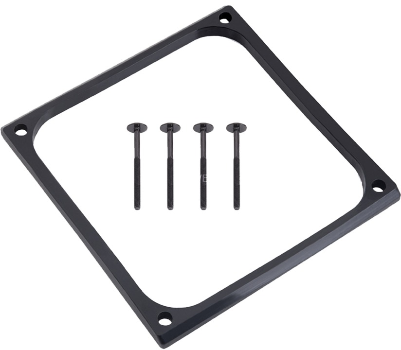 Alphacool Shroud & decoupling 120mm (7mm thick), installation frame ...