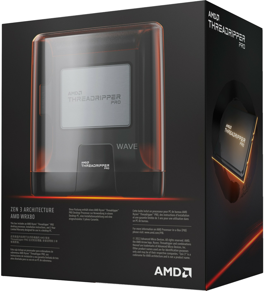 Procesorius CPU|AMD|Desktop|Ryzen PRO|5995WX|2700 MHz|Cores 64|128MB ...