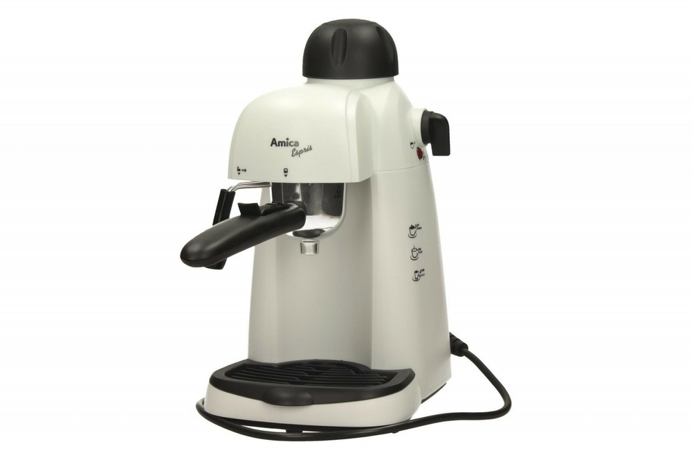Amica Slėginis kavos aparatas balta ir-juoda CD1011, modelis - CD1011 ...