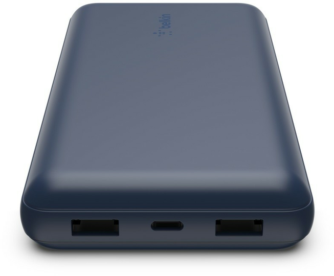 Belkin POWERBANK 20.000MAH 15W / USB-A UND USB-C ANSCHLUSS BLAU ...