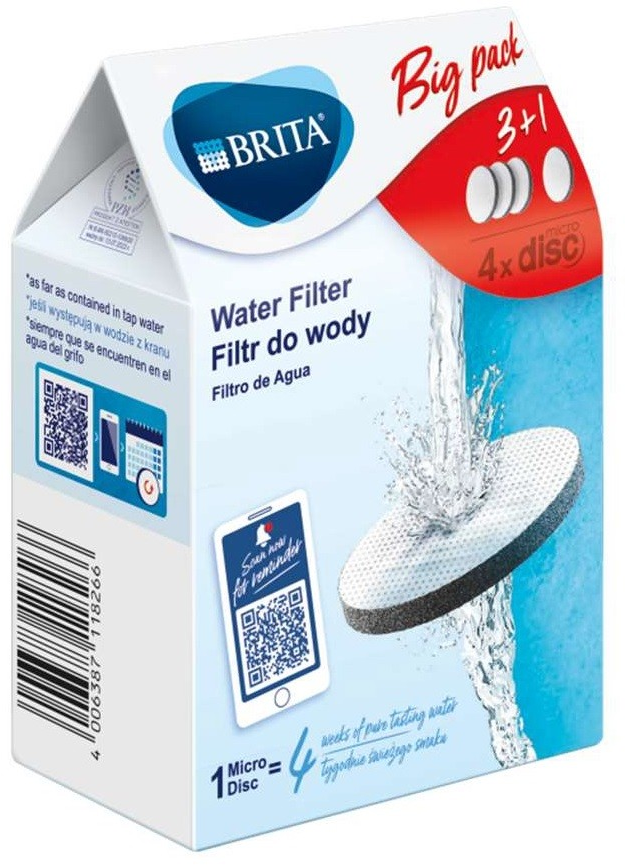 Brita Vandens filtrai MicroDisc, 4 vnt., modelis - 1046692, žema kaina ...