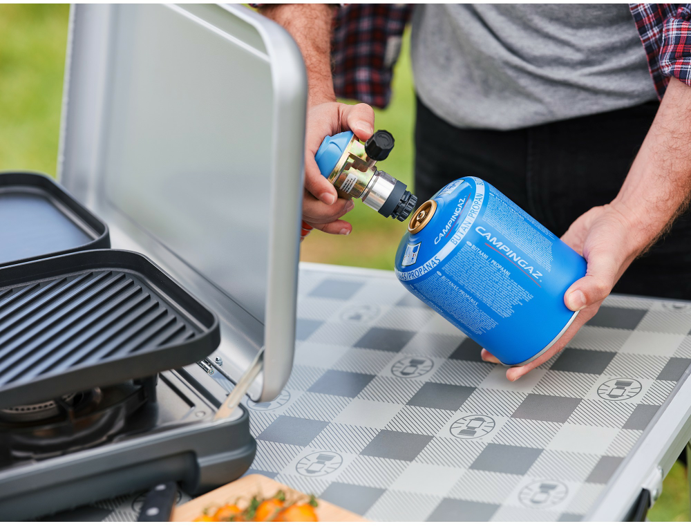 Campingaz Camping Kitchen 2 Grilis & Go CV, gas cooker (pilkas / juodas ...