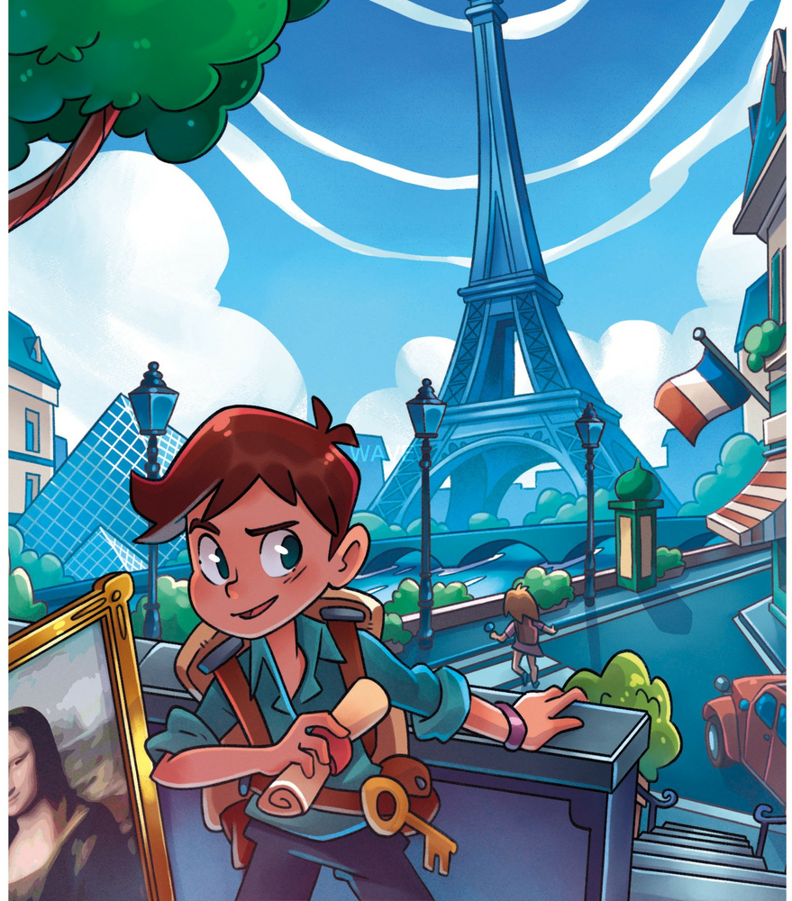 Clementoni Escape Game - Adventure in Paris, Party Game, modelis ...