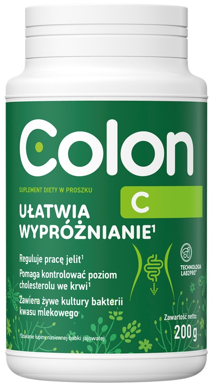 Colon C Žarnyno darbo reguliavimas, maisto papildas milteliuose 200g ...