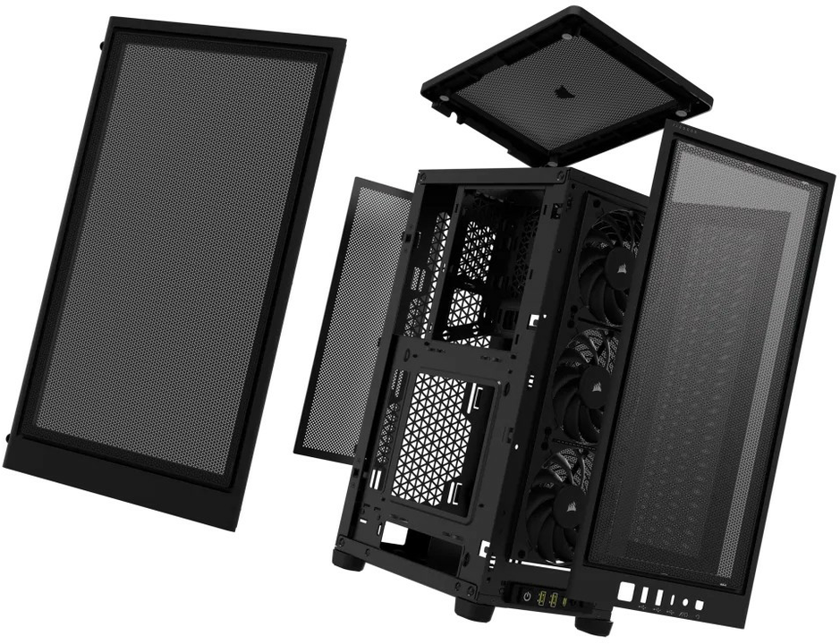 CORSAIR 2000D AIRFLOW Juodas mini ITX, modelis - CC-9011244-WW, žema ...