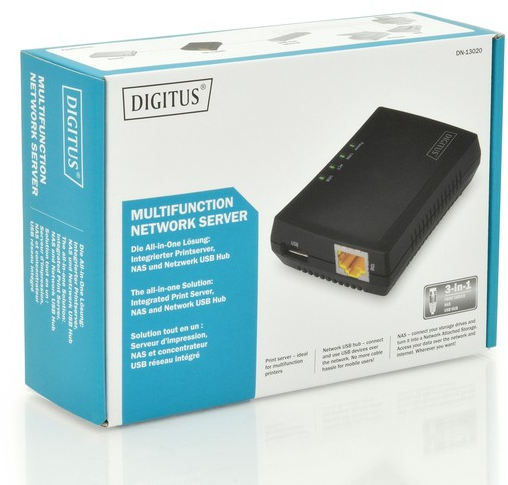 Assmann Electronic DIGITUS daugiafunkcis tinklo serveris 1xUSB2.0 ...