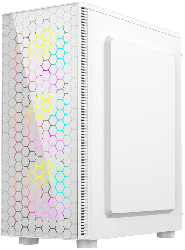 GEMBIRD Gaming ARGB dėklas Fornax 500 baltas, modelis - CCC-FC-500W ...