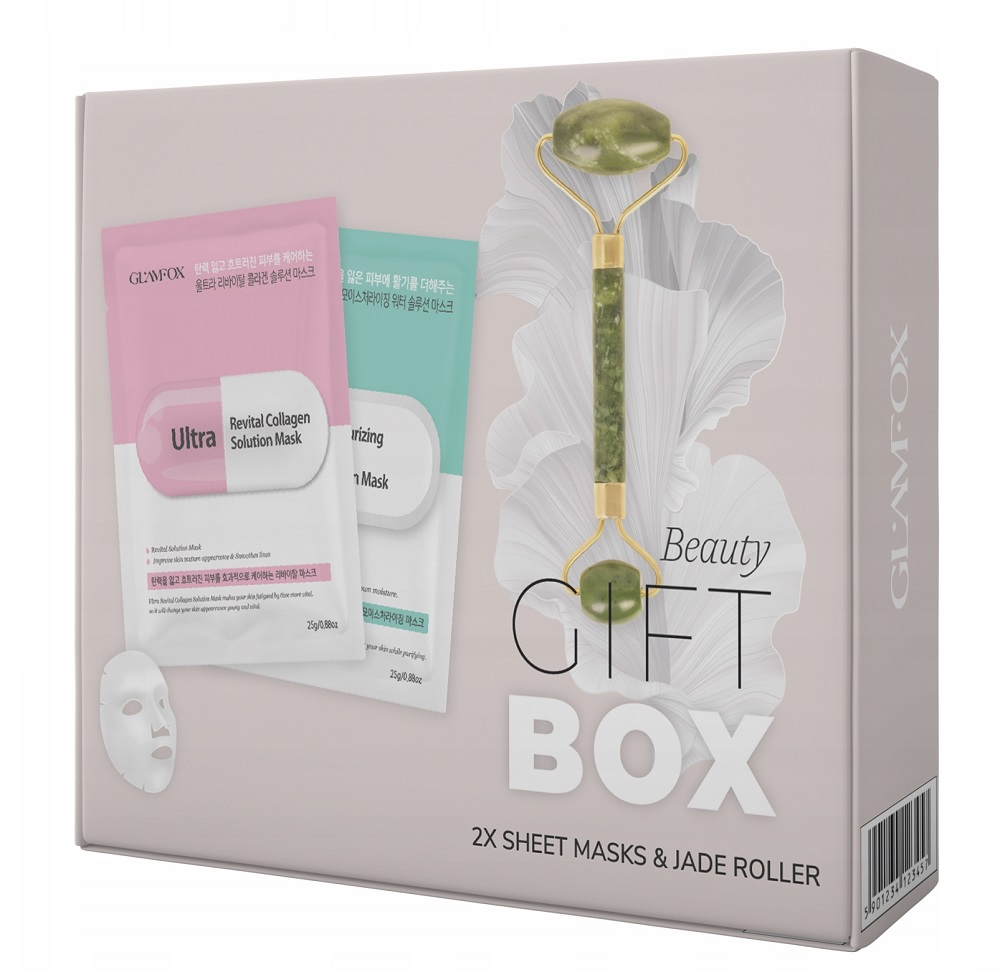 Glamfox Beauty Gift Box drėkinamosios ir raminančios lakštinės kaukės ...