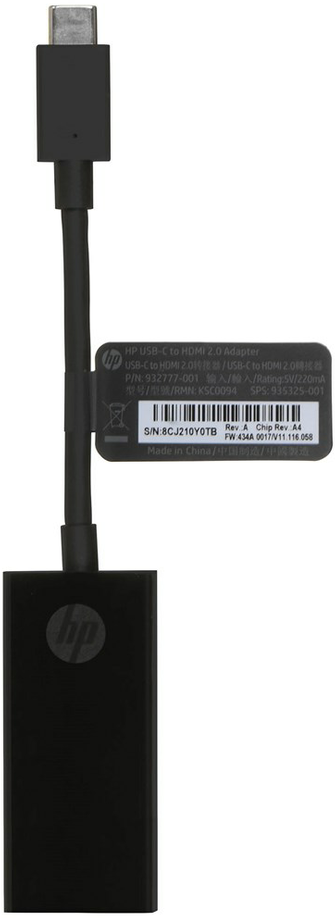HP USB-C į HDMI 2.0 adapteris, modelis - ‎2PC54AA#ABB, žema kaina ...
