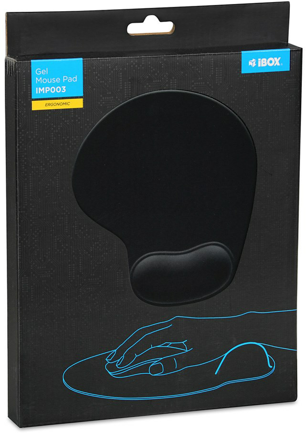 IBOX MOUSE GEL kilimėlis ERGONOMIC, modelis - IMP003, žema kaina | Varle.lt