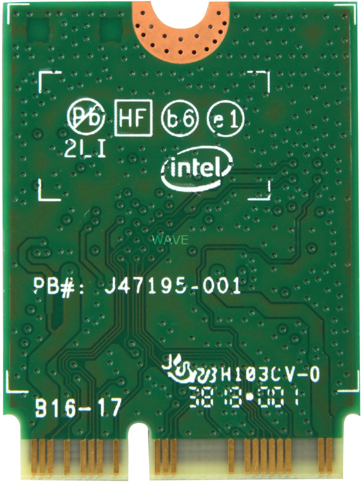 Intel Dviejų juostų WLAN-AC 9560 M.2 vPro, WLAN adapteris, modelis ...