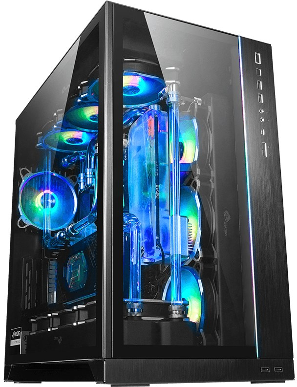 Lian Li O11Dynamic XL „Midi Tower“ Juoda, modelis - O11DXL-X, žema ...