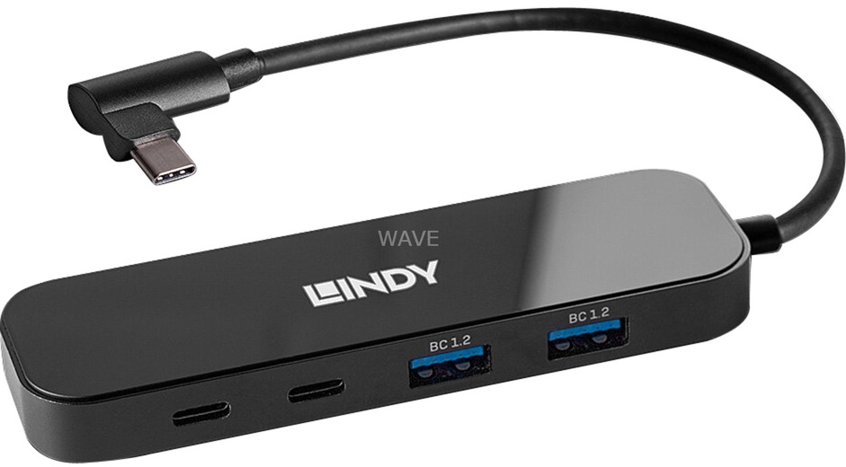 HUB USB Lindy 4 Port Usb 3.2 Gen 2 Hub, modelis - 43334, žema kaina ...