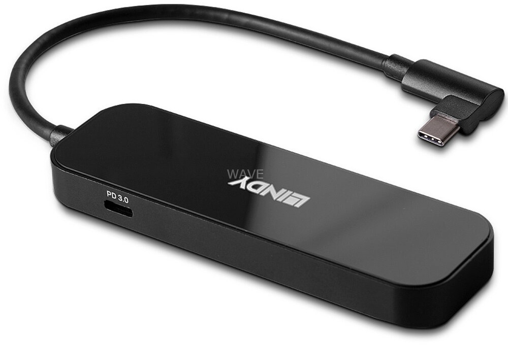 HUB USB Lindy 4 Port Usb 3.2 Gen 2 Hub, modelis - 43334, žema kaina ...