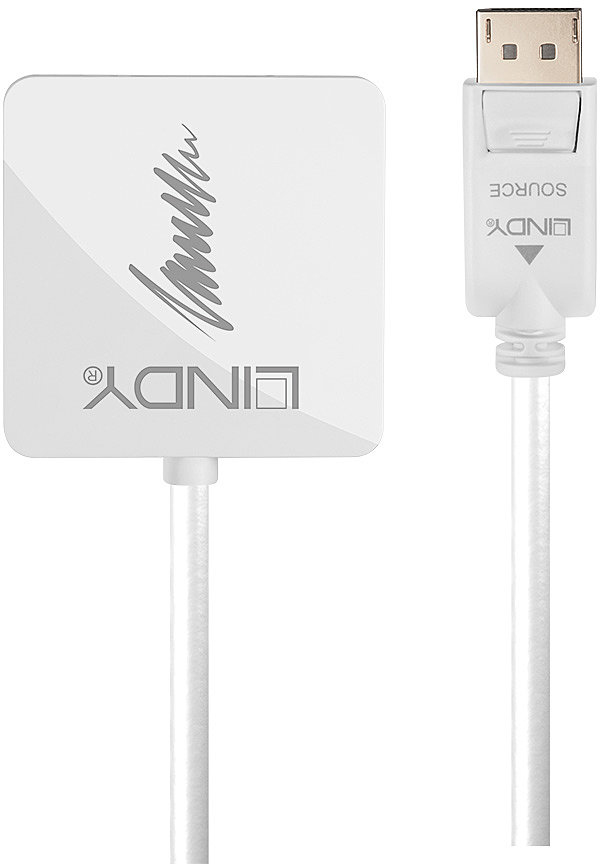 Lindy DisplayPort AV adapteris – HDMI – D-Sub (VGA) – DVI-I Juodas ...