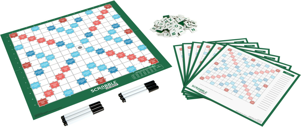 Mattel Games Scrabble battle of words, board game, modelis - GTJ27 ...