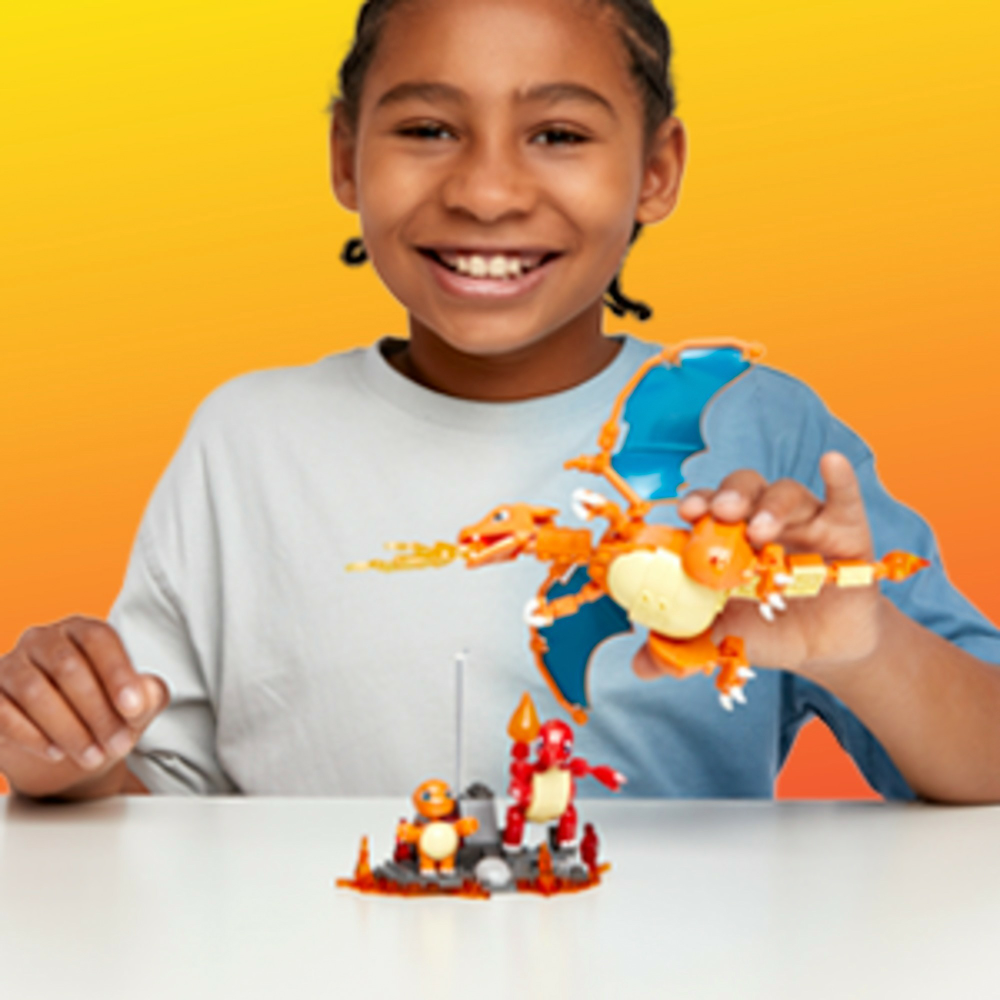 Mattel „Mega Construx Pokemon“ rinkinys „Charmander evoliucija ...
