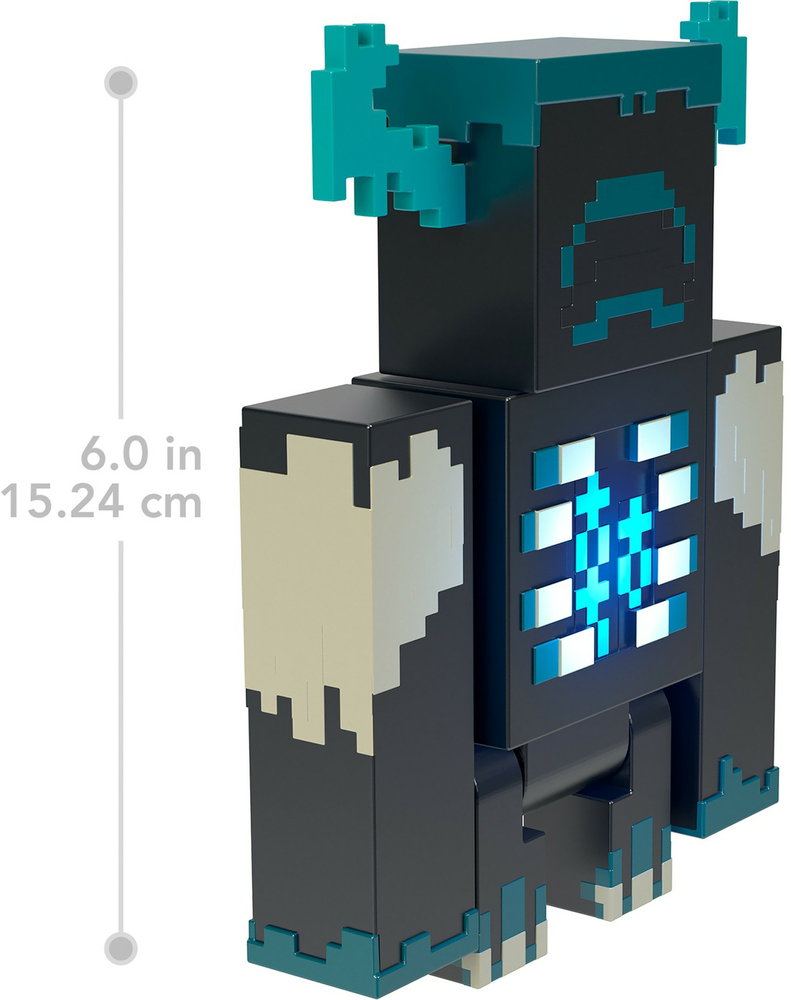 Mattel Minecraft figūrėlė „Warden“, modelis - HHK89, žema kaina | Varle.lt