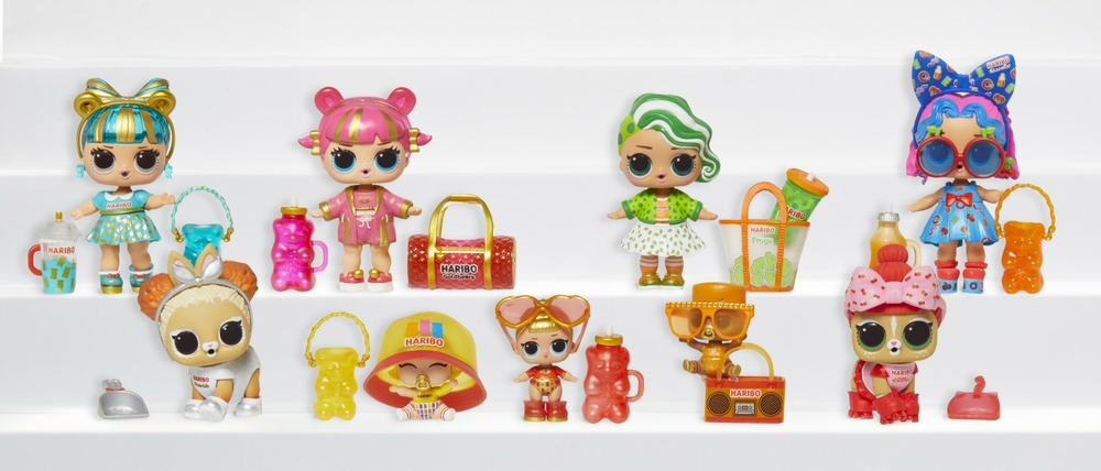 Mga Lėlė LOL Surprise Loves Mini Sweets X HARIBO Rinkinys Imprezowy ...